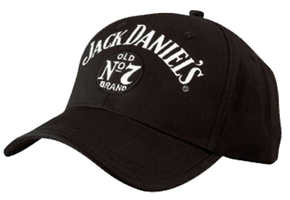 Jack Daniels Men's JD Understatement Baseball Ball Cap Hat Black/White ...