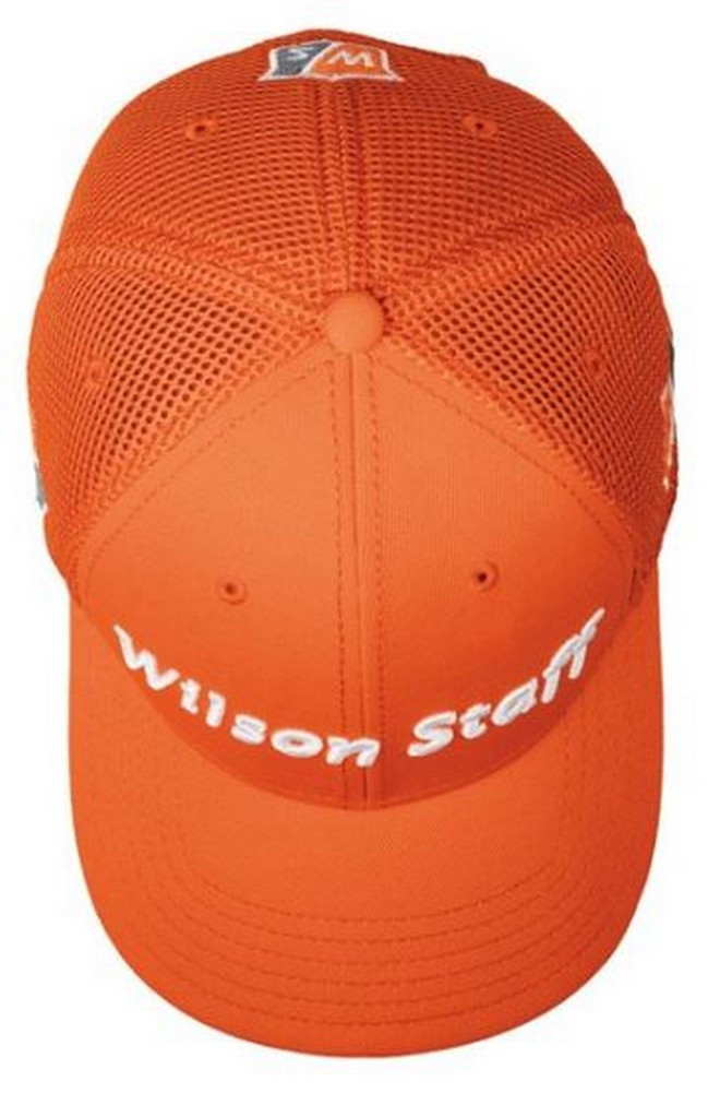 Wilson W/S Men's Staff Flat Brim Tour Mesh Golf Cap Hat Color Options ...