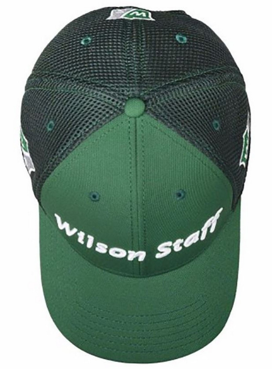 Wilson W/S Men's Staff Flat Brim Tour Mesh Golf Cap Hat Color Options ...