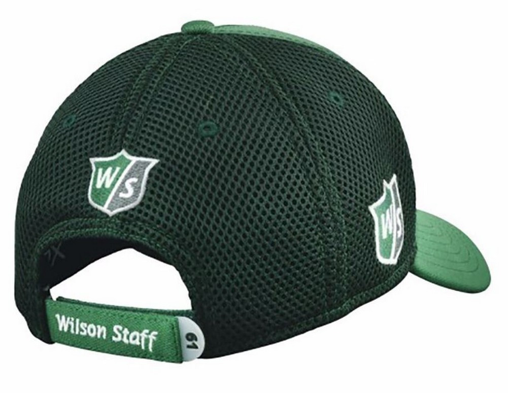 Wilson W/S Men's Staff Flat Brim Tour Mesh Golf Cap Hat Color Options ...