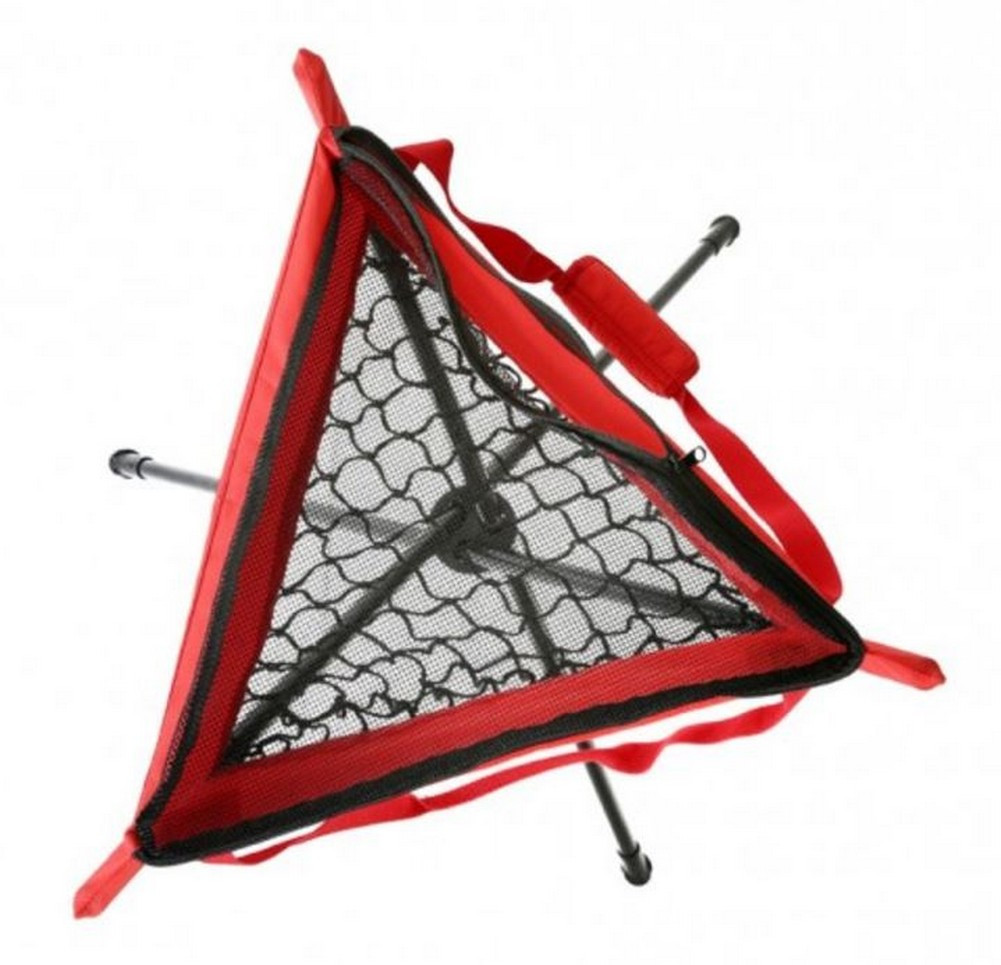 Powernet Baseball Softball Zippered Removable Ball Caddy Stand, Red PN ...