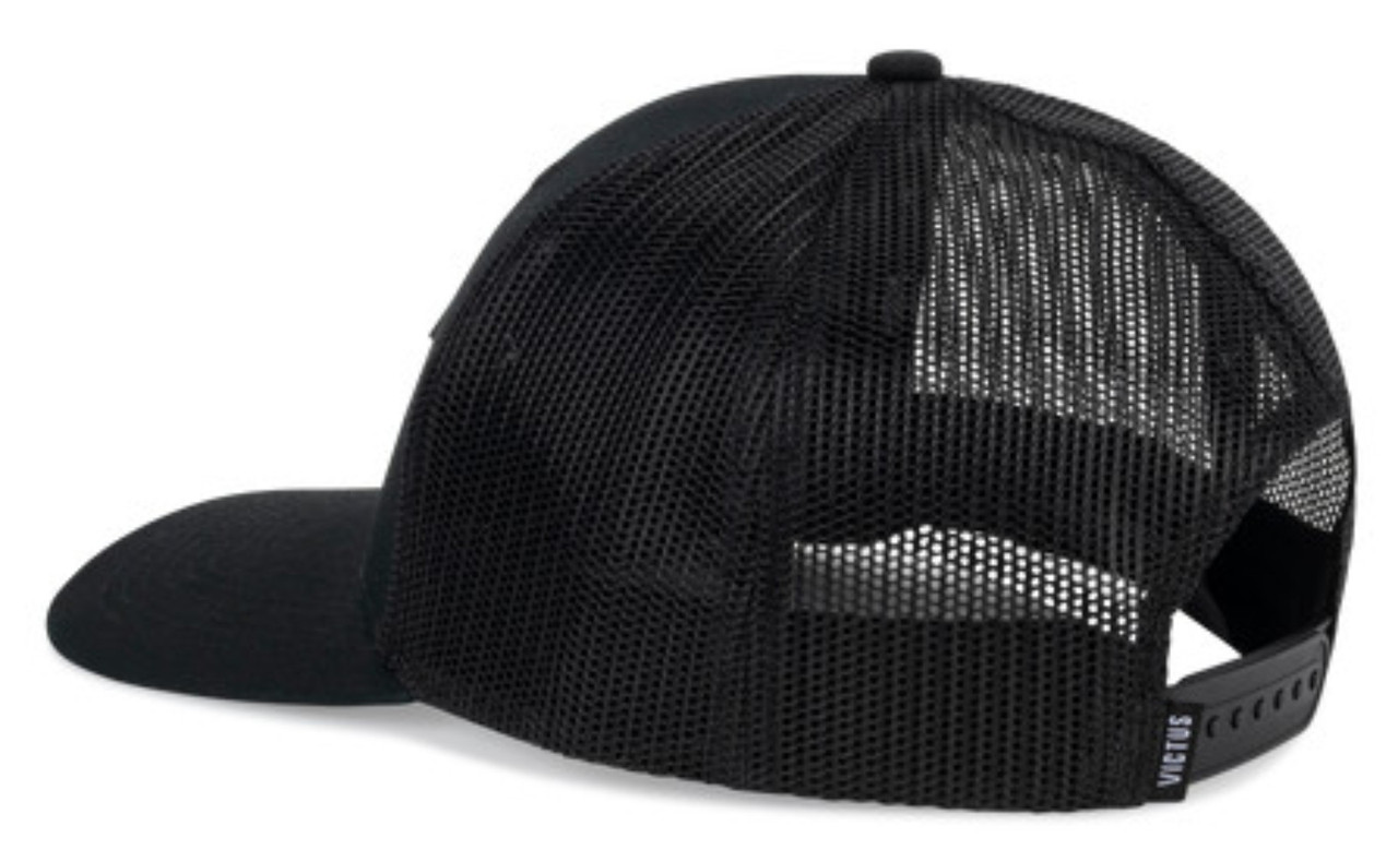 Victus Sports Batter's Box Adjustable Size Trucker Baseball Cap – Black ...