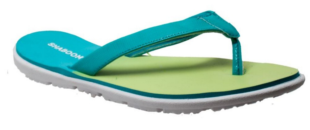 AdTec Women's Shaboom Thong Flip Flop Sandal Slip-On Shoe Dual Density ...