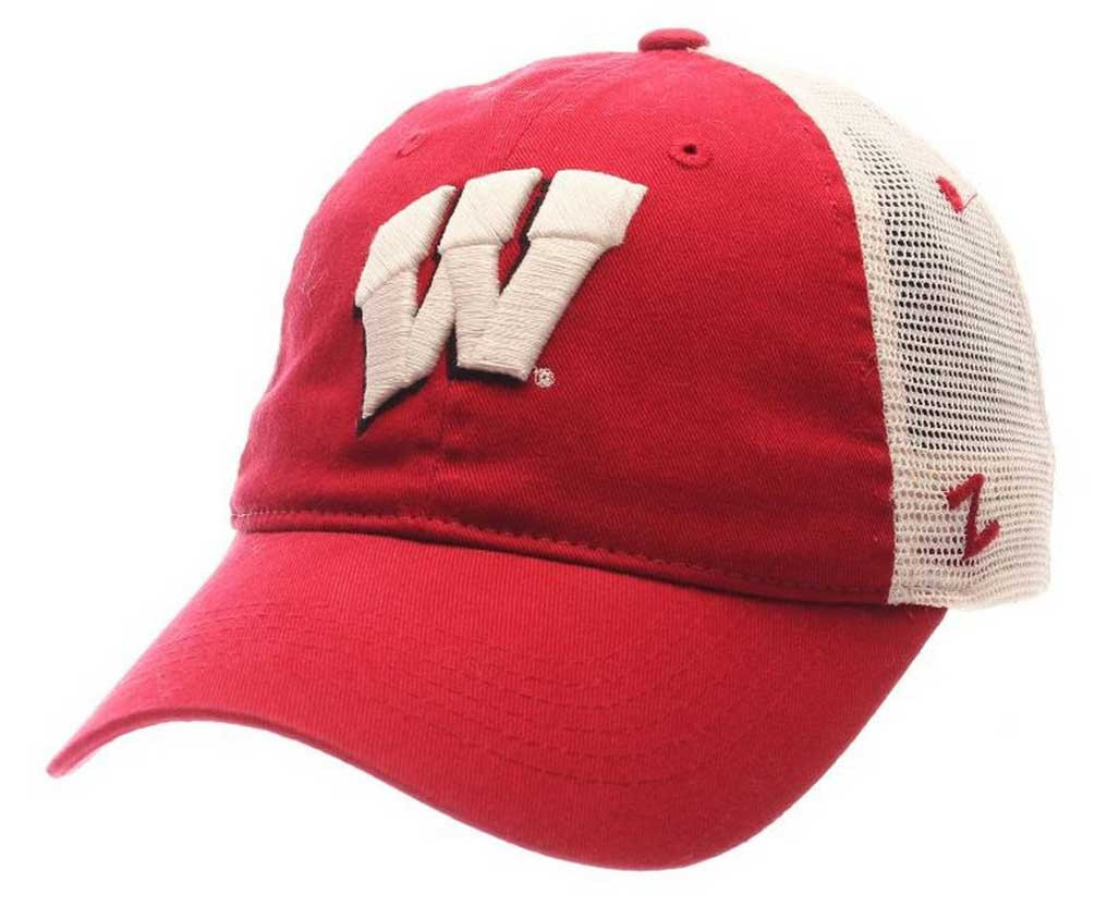 Zephyr Hats University Wisconsin Badgers "W" Hat Cap NCAA College ...