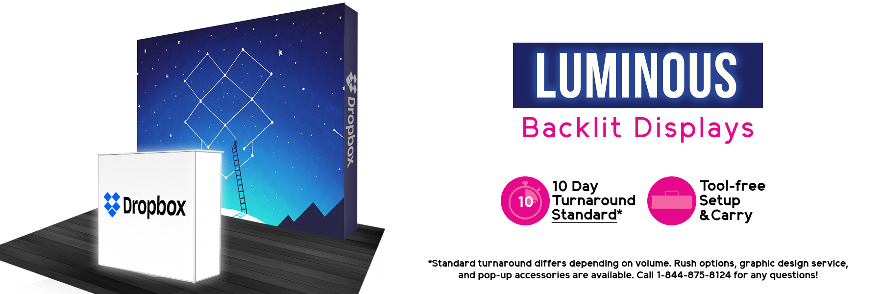 Luminous Backlit Backdrops