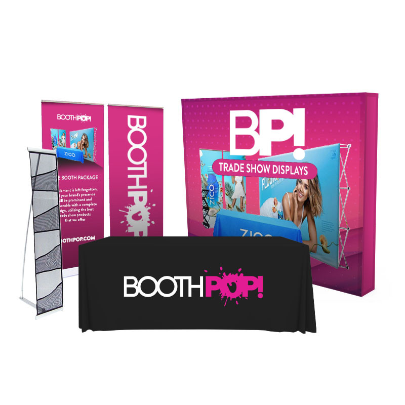 BoothPOP! Complete Trade Show Elite Booth Package (B)
