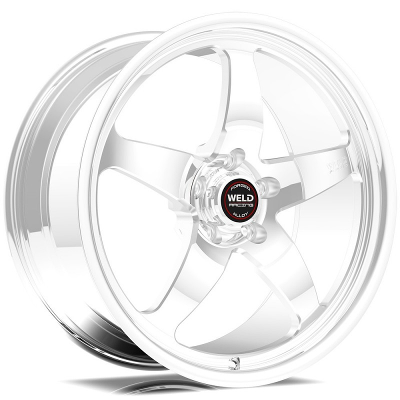 Weld Wheels - 18x12" RT-S S71 Polished Rear Wheel - C7 Corvette w ...