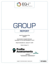 Change Style Indicator Group Report® - Profile Assessments