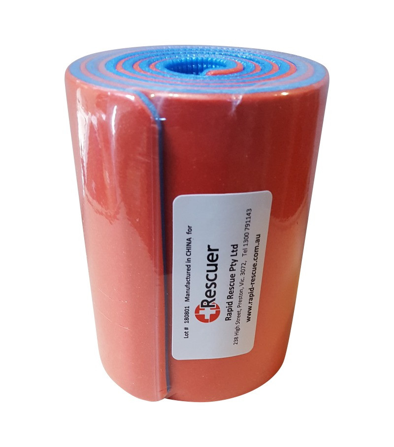 Breathable mouldable roll Splint Red/Blue - Rapid Rescue