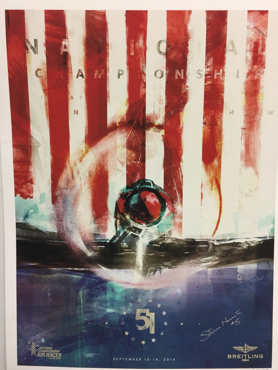 2014 CANVAS OFFICIAL POSTER WITH ORIGINAL SIGNATURE "RACE ON" - shop ...