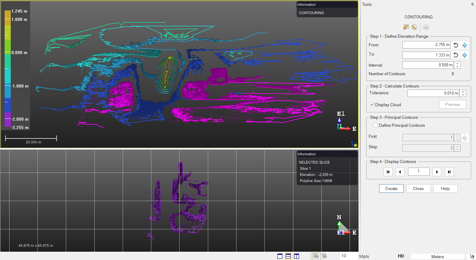 "Stockpile Contouring & Volumetric Analysis in Trimble RealWorks ...