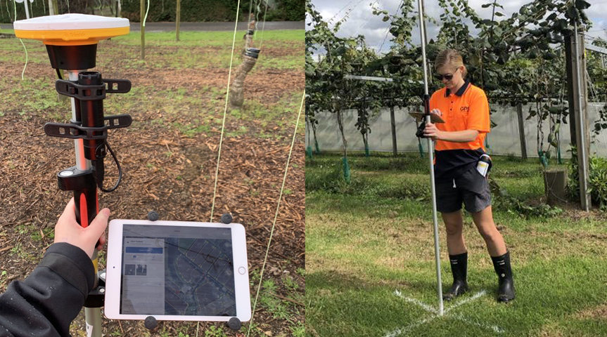 "Connecting Under a Kiwifruit Canopy!" - Precision Laser & Instrument
