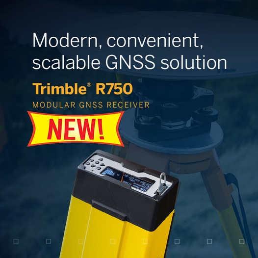 Have You Heard About the NEW Trimble R750 Modular GNSS Solution ...