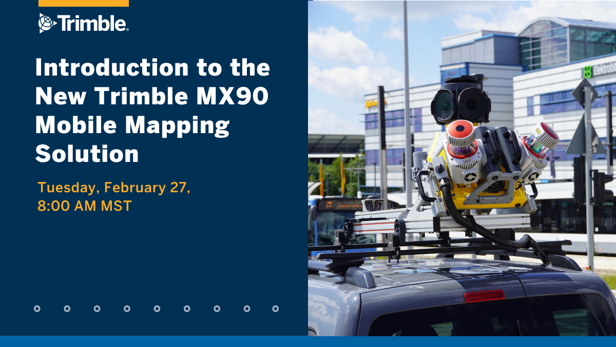 "Introduction to the New Trimble MX90 Mobile Mapping Solution!" - Precision Laser & Instrument