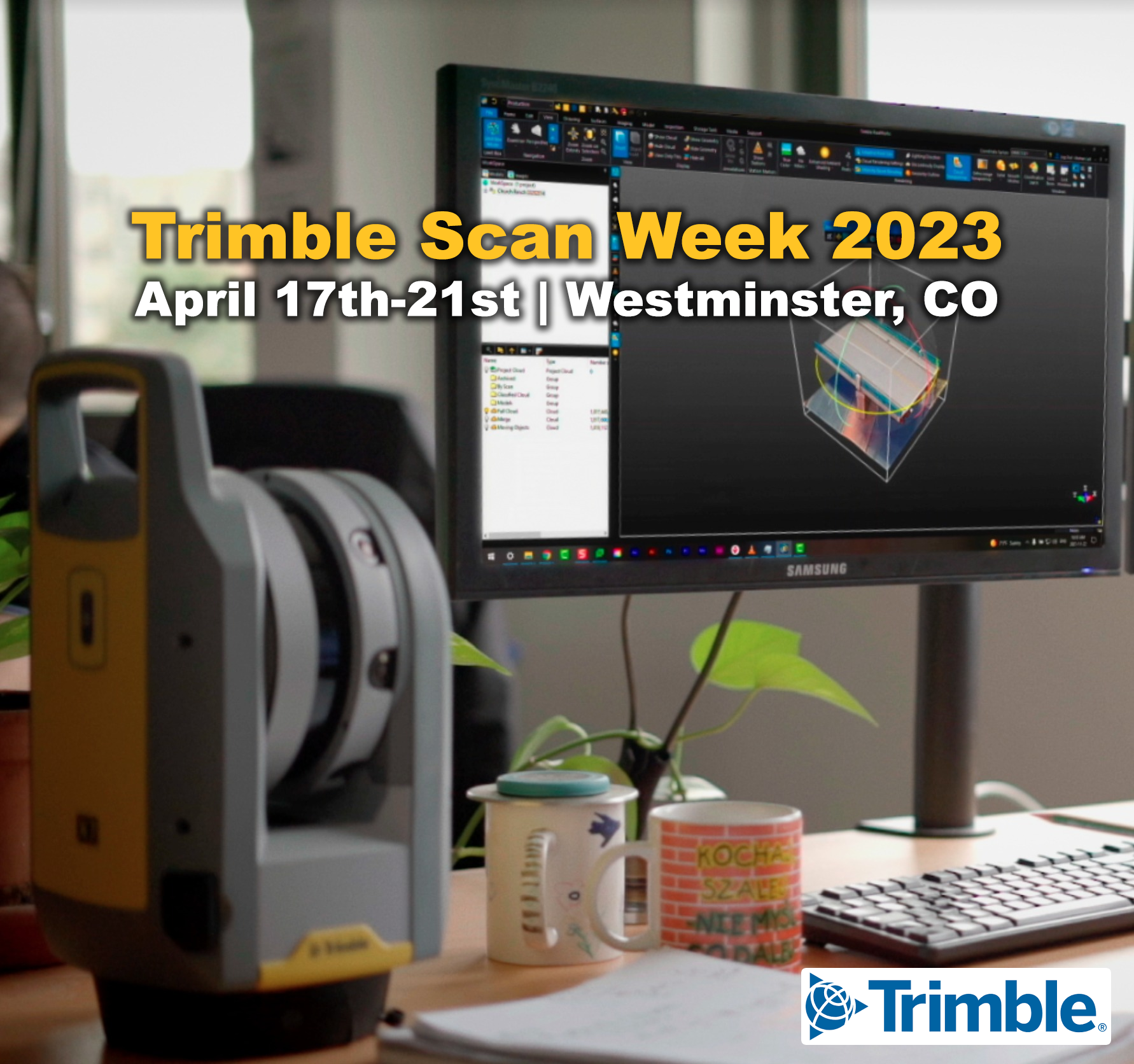 Join Us at Trimble Scan Week 2023! - Precision Laser & Instrument