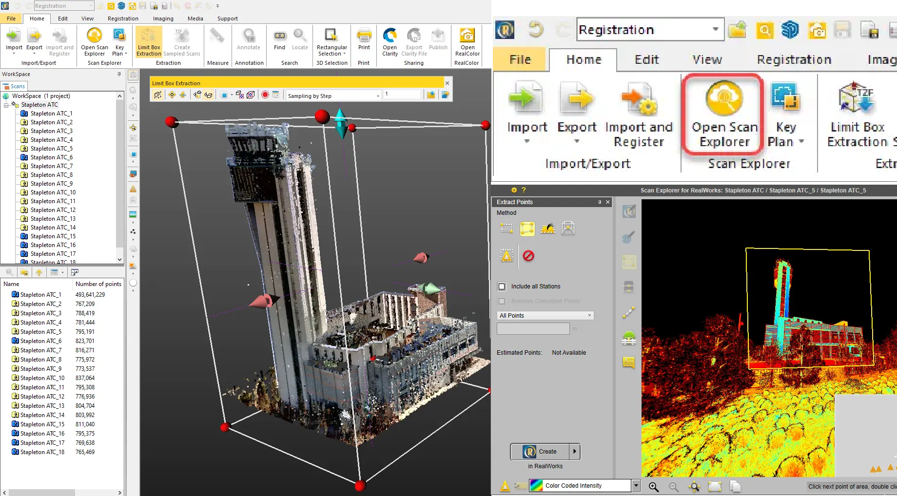 Scanning Tip: Scan Import & Station Sampling Options in Trimble RealWorks - Precision Laser ...