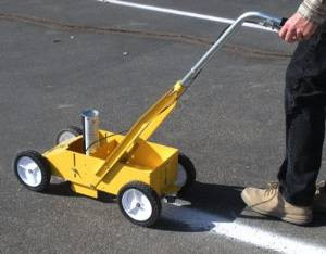 Vers-A-Striper - Pavement Paint Striping Cart - Precision Laser ...