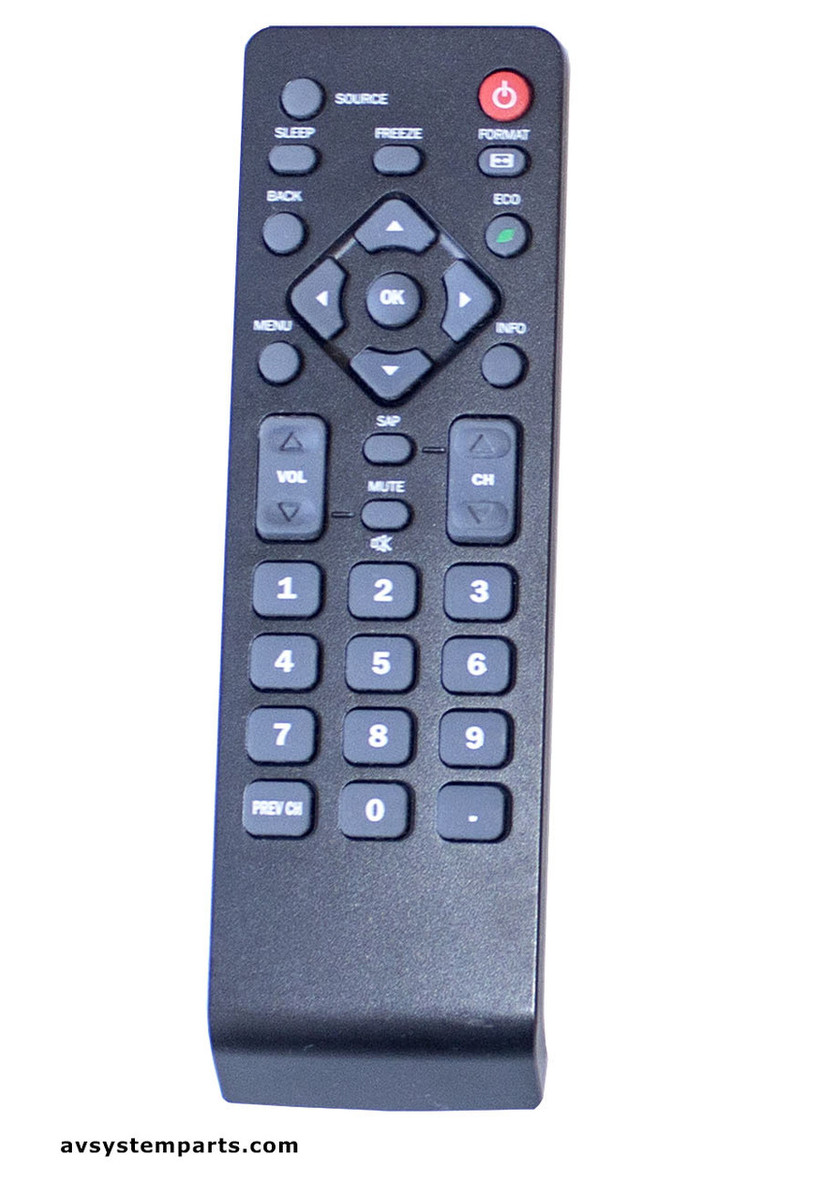 ECO Product Remote control - avsystemparts.com