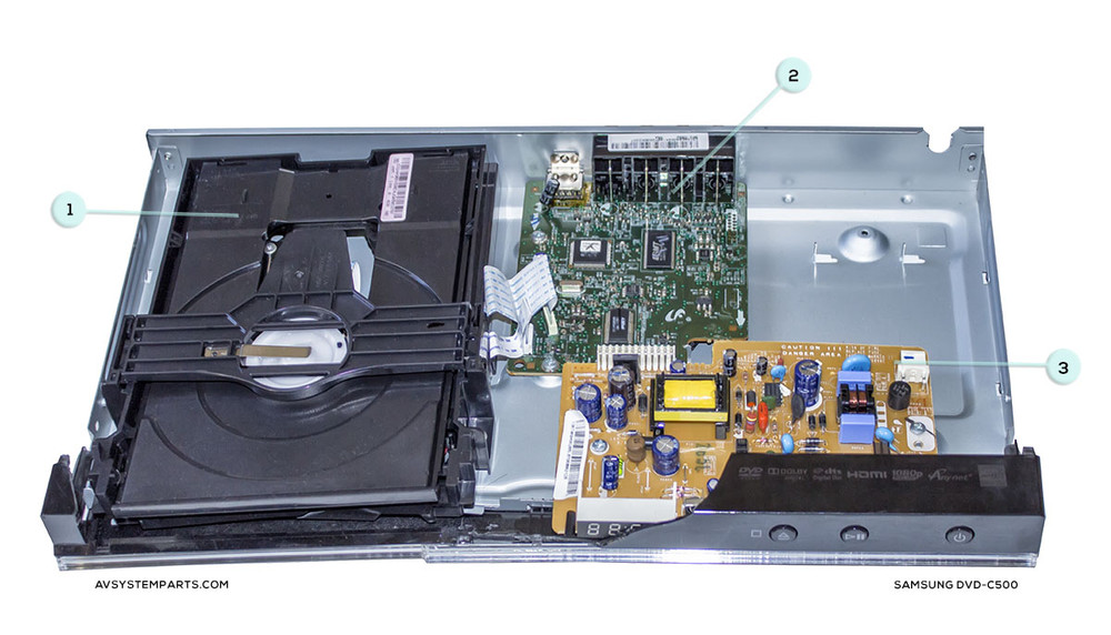 Samsung DVD-C500 Parts,AK96-01029D,AK94-00341,AK94-00265LB