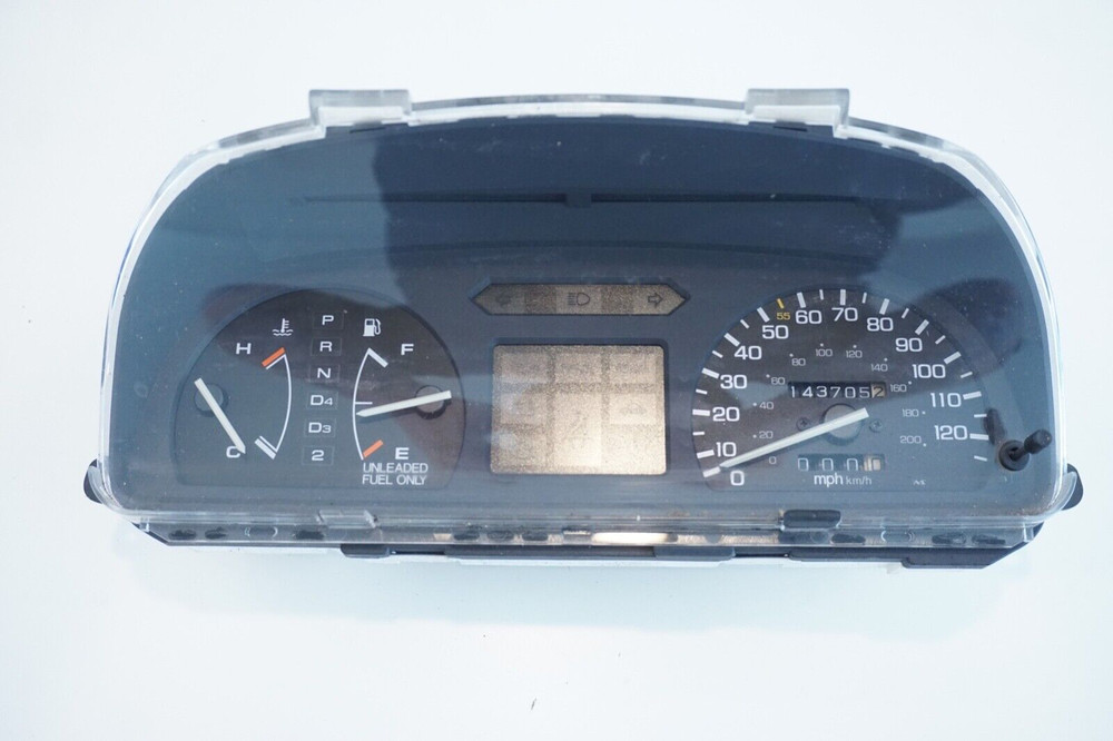 1990 - 1991 Honda Civic Hatchback Automatic Instrument Cluster OEM ...
