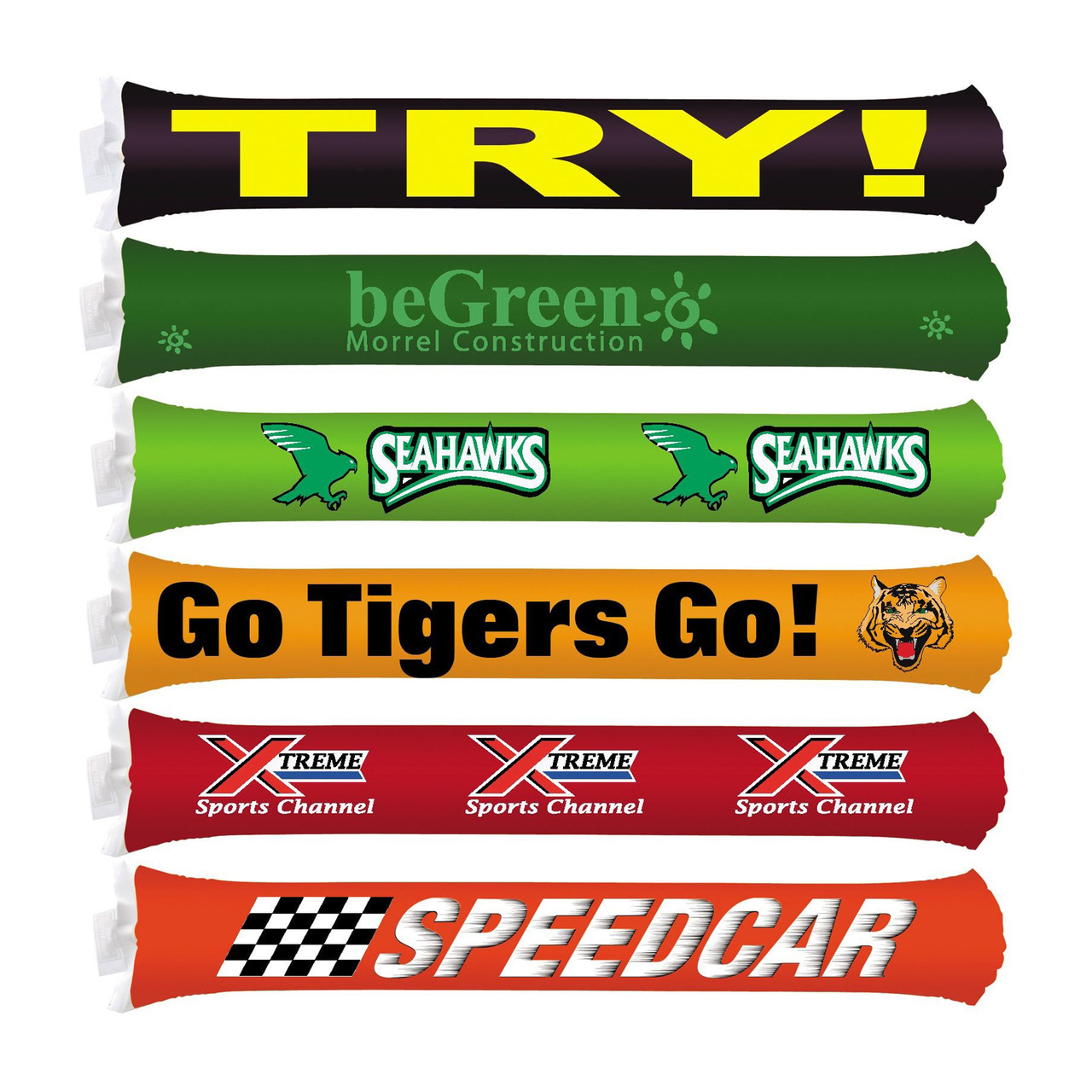 Custom Inflatable Thundersticks - Action Premium Products