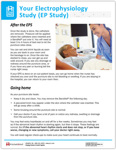 Learning About Your EP Study (50, 4-sided handouts per pad) - Pritchett ...
