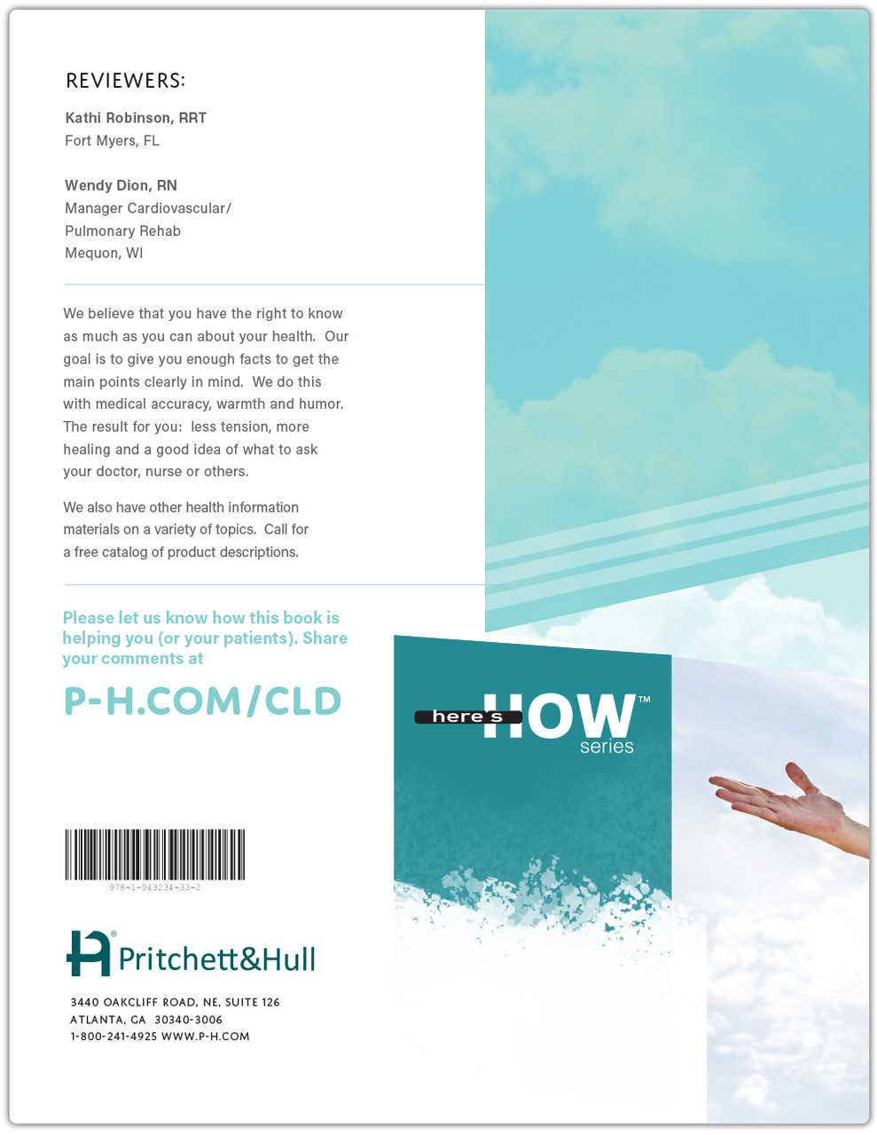 Here's How to Manage Chronic Lung Disease (PACK OF 20) - Pritchett and Hull