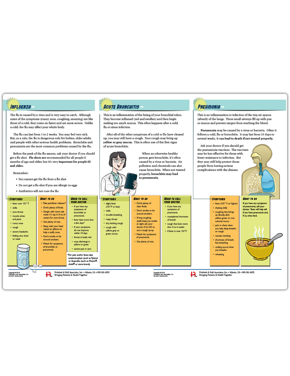 Pneumonia Prevention Tearpad Pritchett And Hull