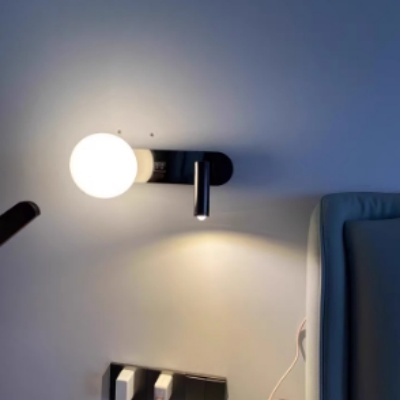 REX Aluminum Wall Light for Bedroom - Modern Style