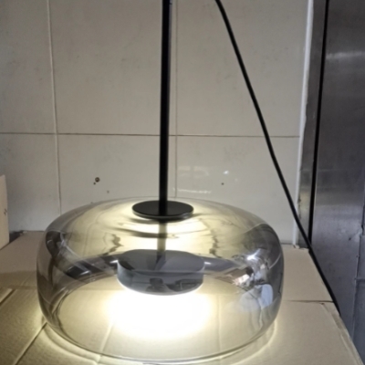 BEAU Glass Pendant Light for Bar, Shop & Dining Room - Modern Style