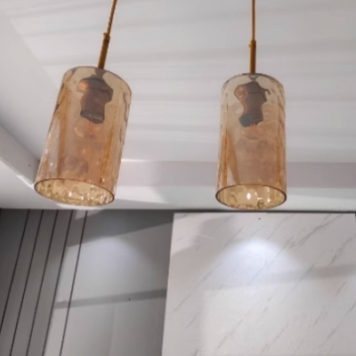 BEAU Glass Pendant Light for Living Room & Dining Room - Modern Style