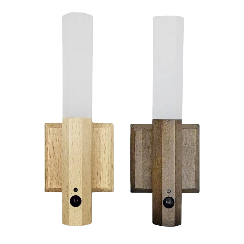 JASON Sensor Wooden Wall Light for Living Room, Bedroom & Dining Room ...