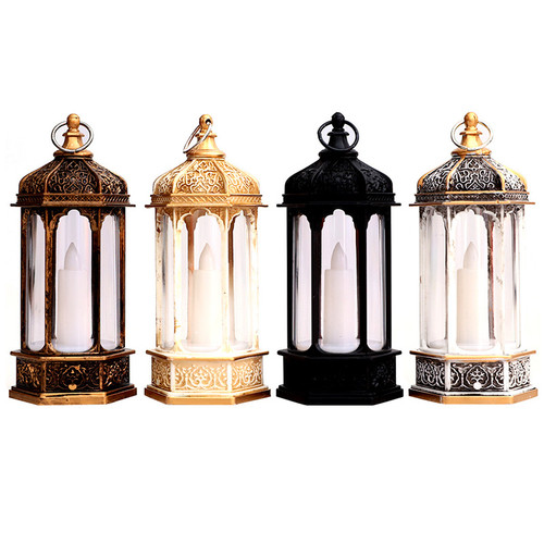 NOELLE Plastic Table Lamp for Living Room & Bedroom - Retro Style