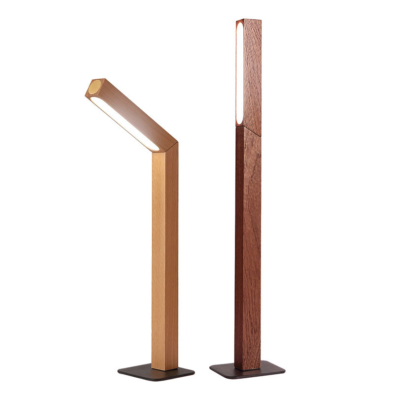 ASHOK Wooden Multifunction Table Lamp for Bedroom, Living Room & Study ...