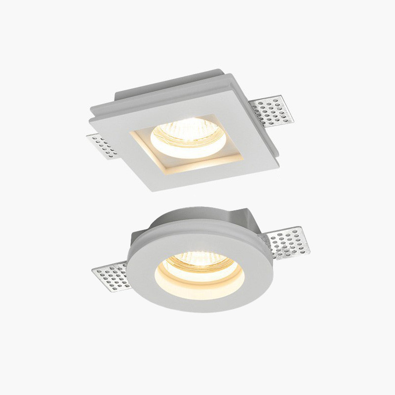 SEAMER Gypsum Seamless Pre-embedded Recessed Downlight for Bedroom ...