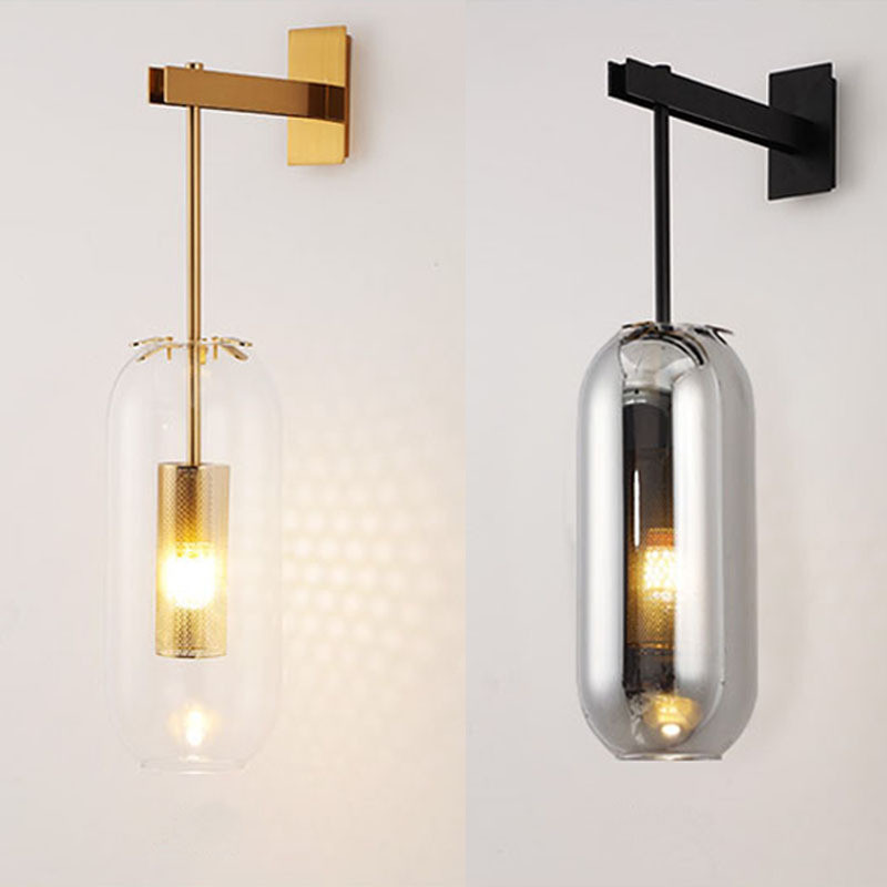 MAISON Glass Wall Light for Study, Living Room & Bedroom - Modern Style