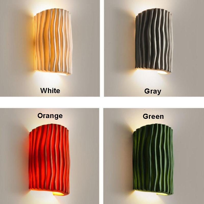 REX Resin Wall Light for Bedroom, Study & Living Room - Nordic Style