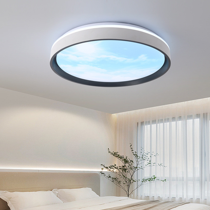 MIA Blue Sky Acrylic Ceiling Light for Bedroom - Modern Style