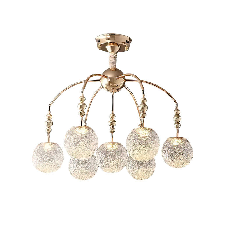 IVAN Metal Chandelier / Ceiling Light for Dining Room - Modern Style