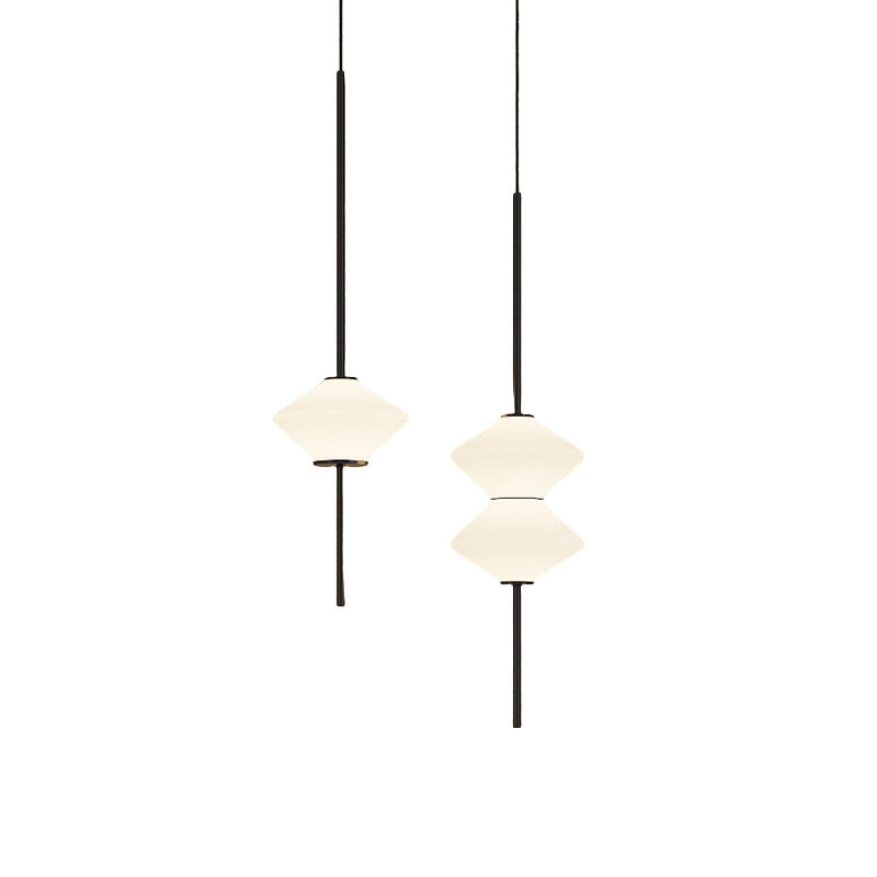 MARTIN Glass Pendant Light for Bedroom & Living Room - Contemporary Style
