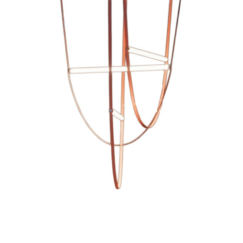 BION Leather Pendant Light for Living Room, Lobby & Exhibition Hall ...