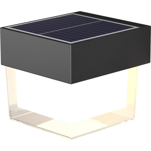 ULTIMO Solar Glass Wall Light for Arcade, Pathway & Garden - Modern Style