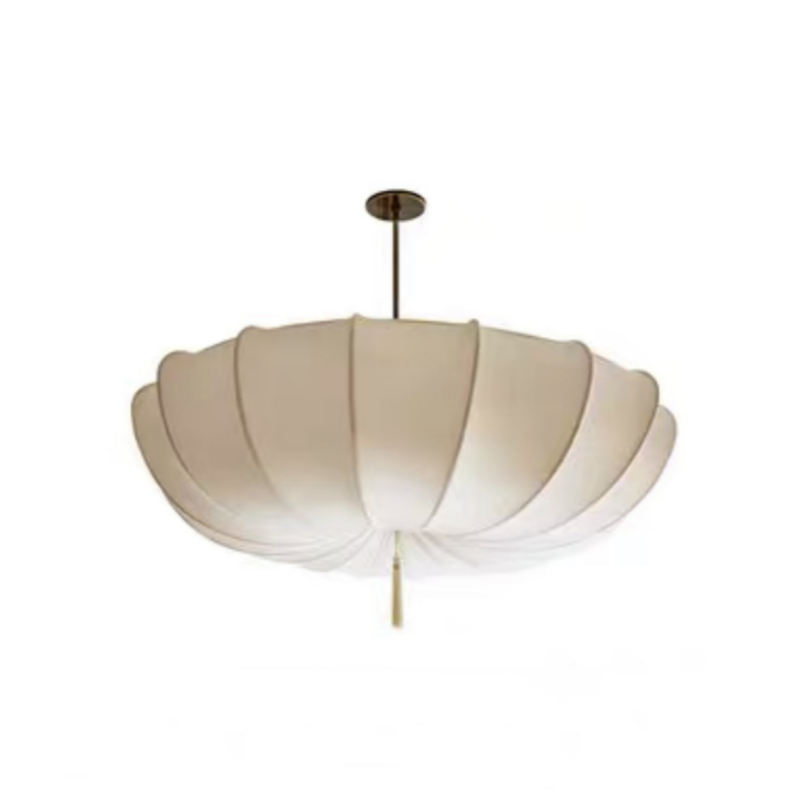 WANDA Fabric Chandelier for Living Room, Dining Room & Study - Japanese ...