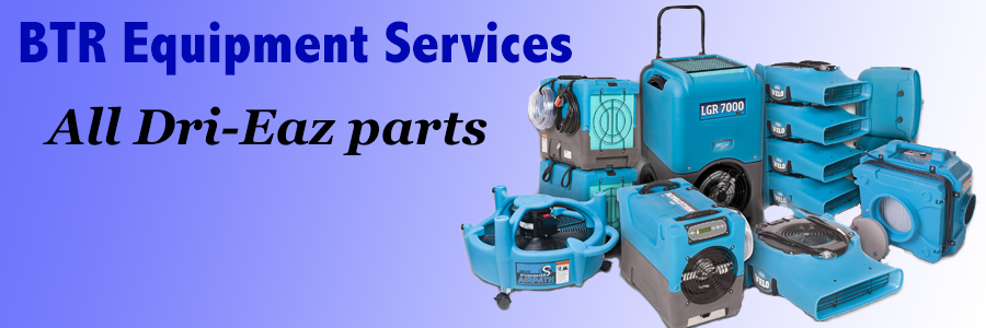 BTR Equipment Services-Parts for Flood Restoration Equipment