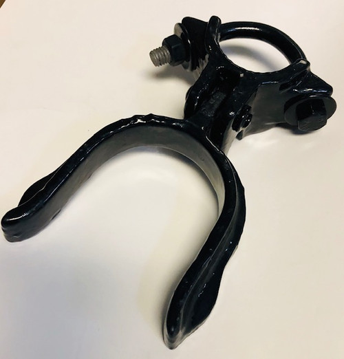 Black Heavy Fence Gate Latch for Chain link Gates - Fence-Material