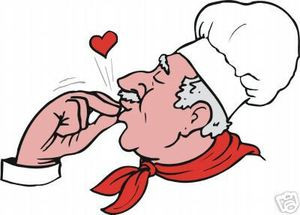 Chef Italian Restaurant Cafe Food Sign Vinyl Sign Decal - Harbour Signs