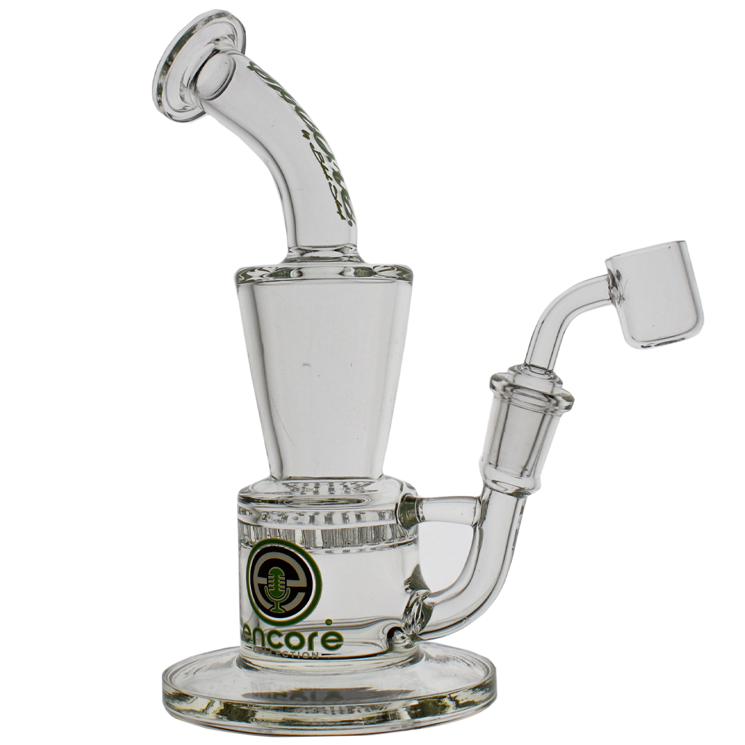 Encore Collection Mini Honeycomb Lantern Glass Dab Rig - Shatter Kitchen