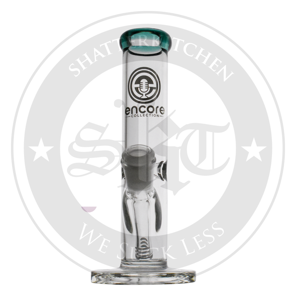 Encore Collection 9" 38x4 Mini Glass Bong Water Pipe Beaker / Straight ...