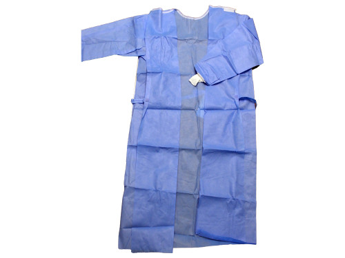 Reinforced SMS surgical gown - box of 50 units - disposable - Boca ...
