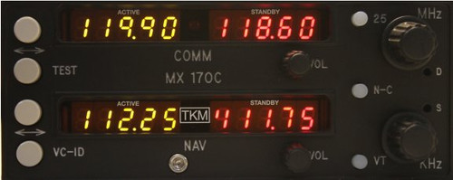 MX-170C NAV/COMM - Bennett Avionics